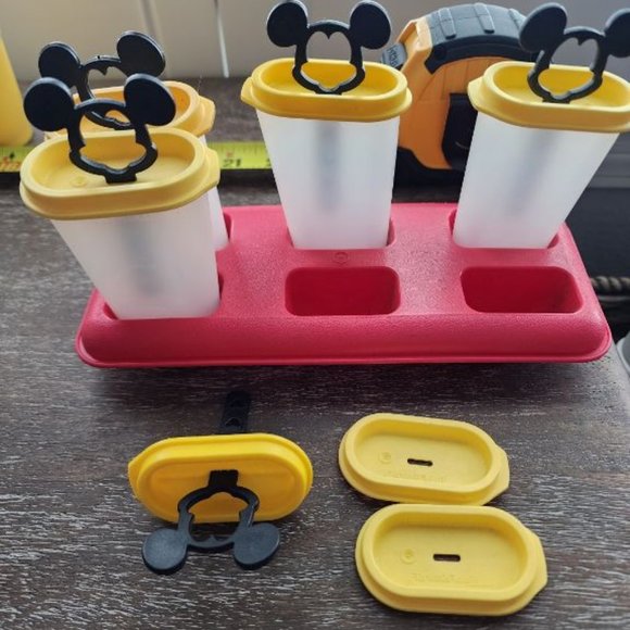 TUPPERWARE MICKEY | Kitchen | Tupperware Popsicle Mold Mickey Mouse ...